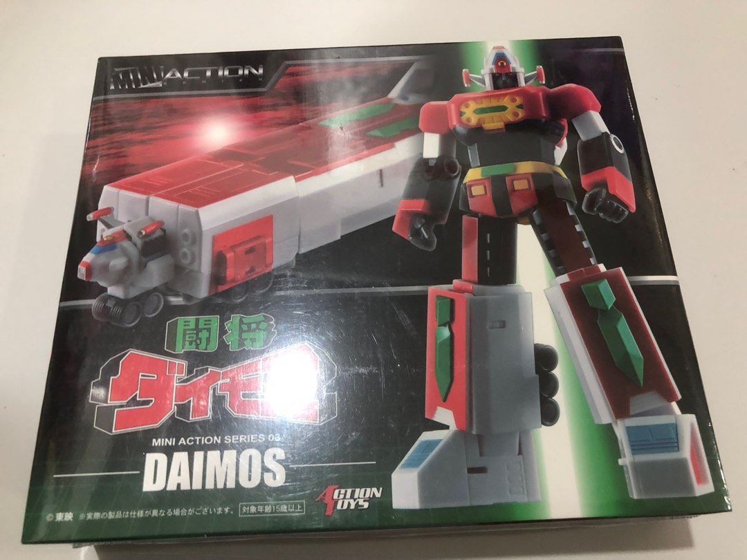 Daimos mini action series 3, Hobbies & Toys, Toys & Games on Carousell