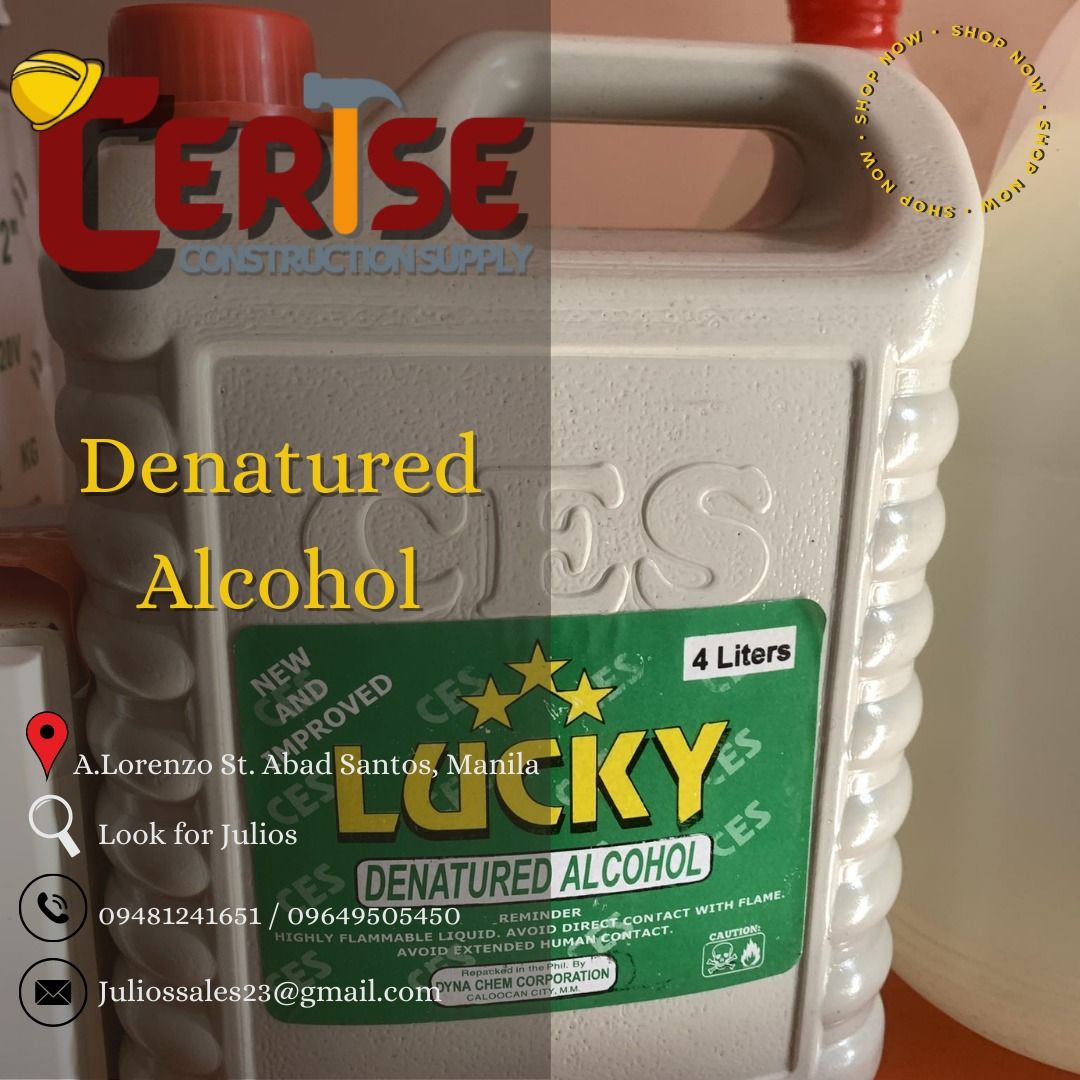 Denatured Alcohol, Commercial & Industrial, Construction Tools ...
