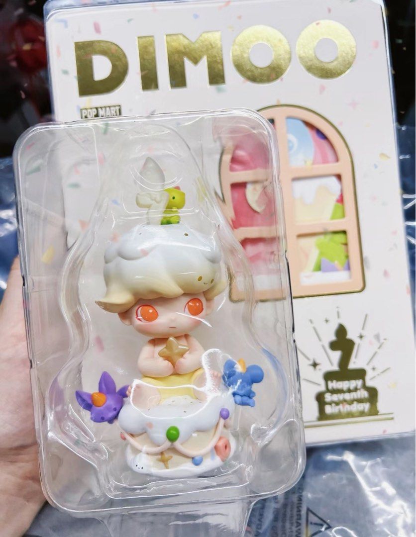 Dimoo 7th anniversary Birthday Figure, Hobbies & Toys, Toys & Games on ...