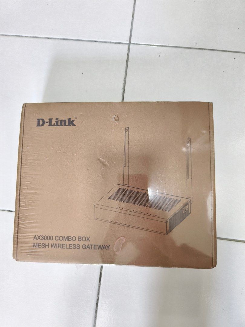 D-Link AX3000 DPN-FX3060V COMBO BOX MESH WIRELESS GATEWAY 2.5G UONU RG ...