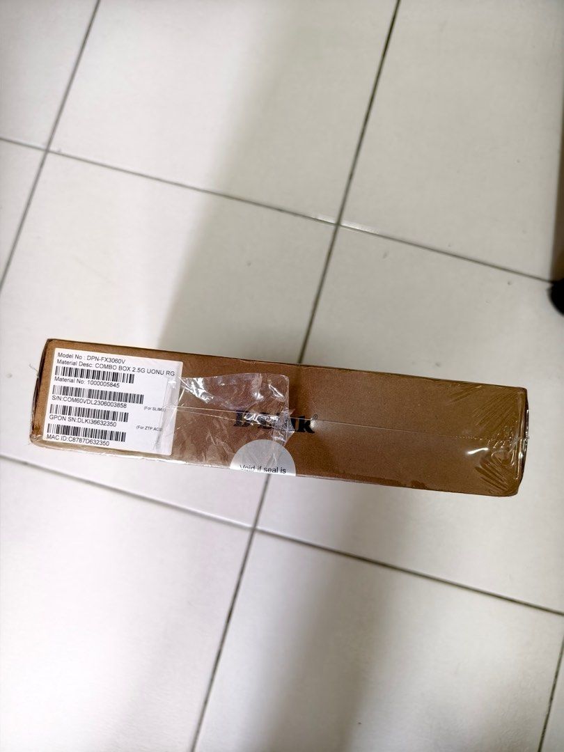 D-Link AX3000 DPN-FX3060V COMBO BOX MESH WIRELESS GATEWAY 2.5G UONU RG ...