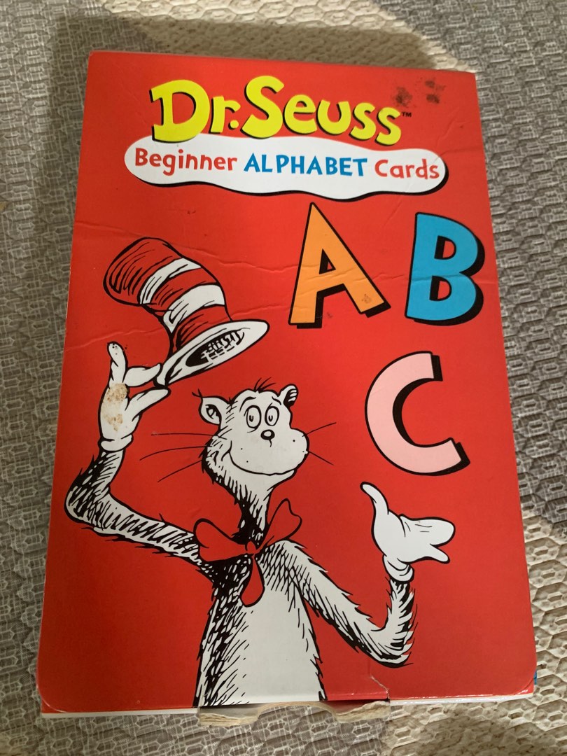 Dr Seuss Alphabet Cards lengkap, Bayi & Anak, Mainan & Baby Walker di ...