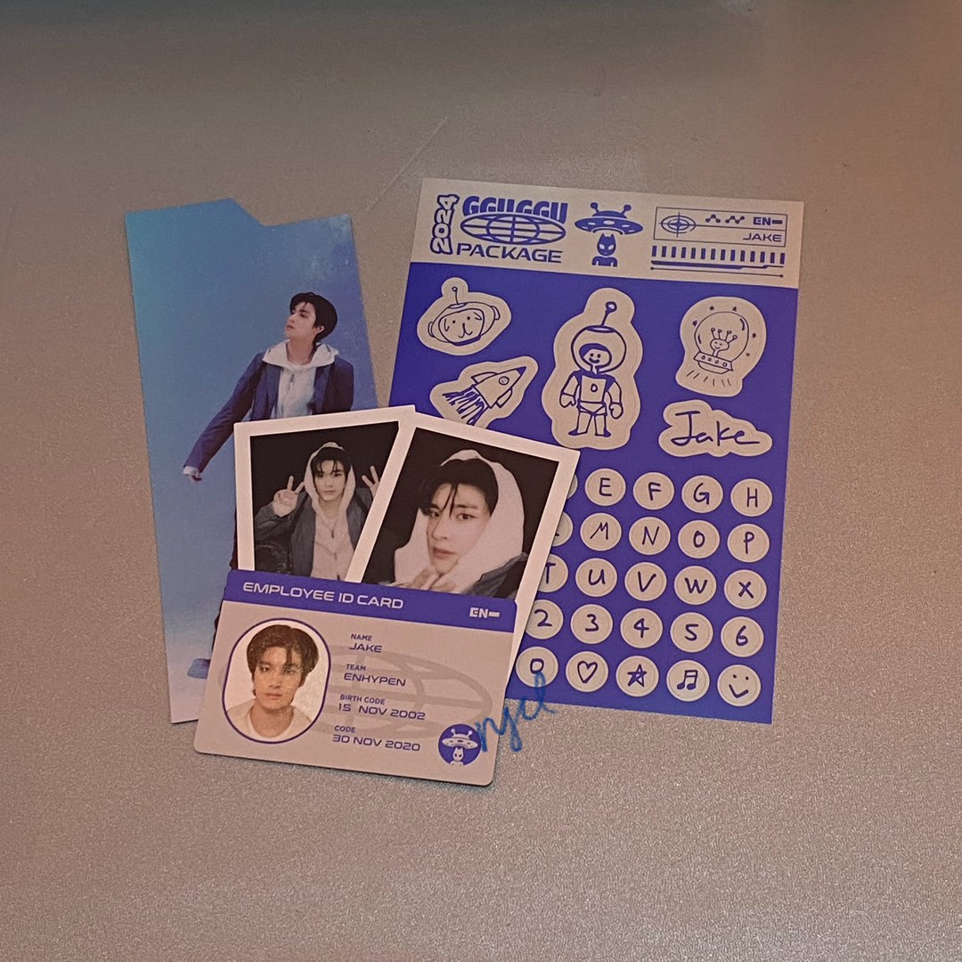 ENHYPEN GGU GGU PACKAGE Jake Set, Hobbies & Toys, Memorabilia & Collectibles, K-Wave on Carousell