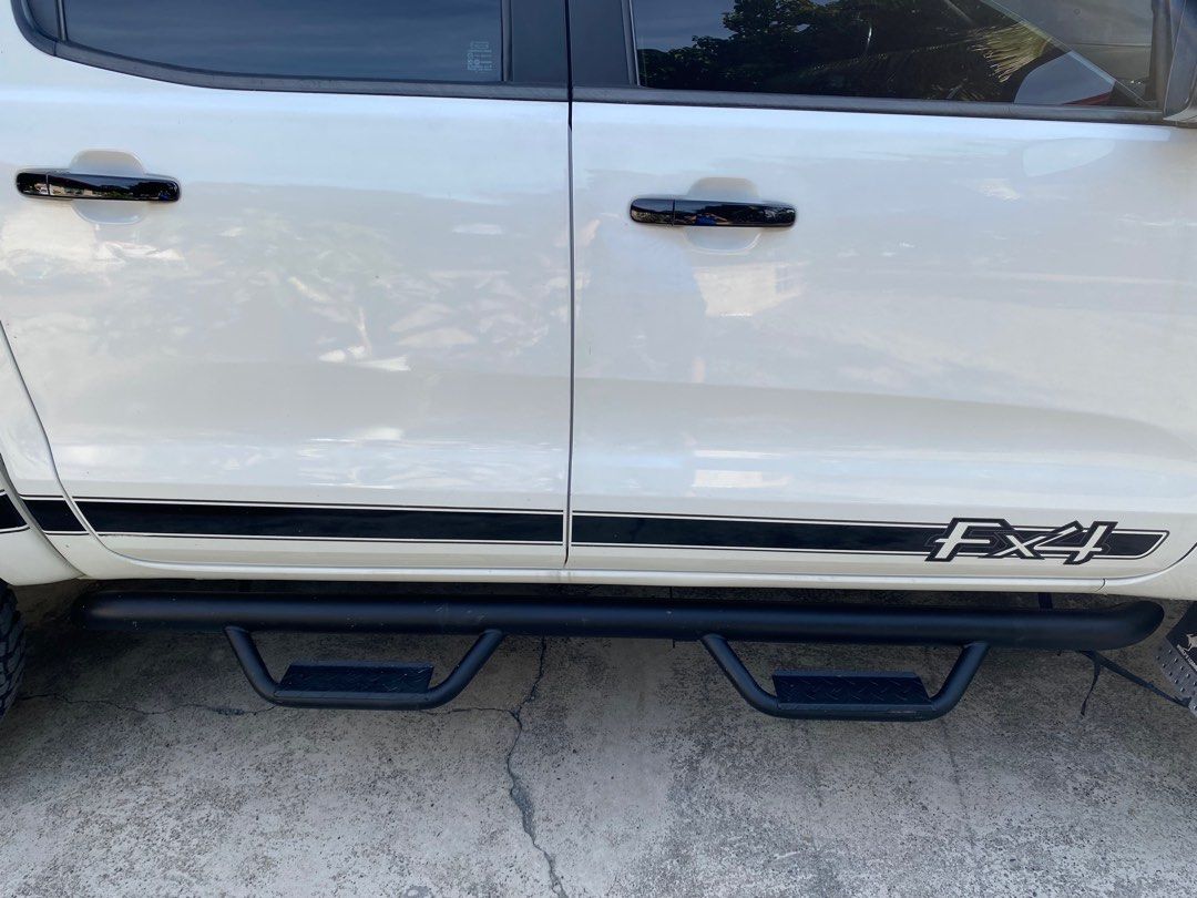 Ford Ranger - Stepboard, Rock slider, steel step tube T6 / T7, bolt on ...