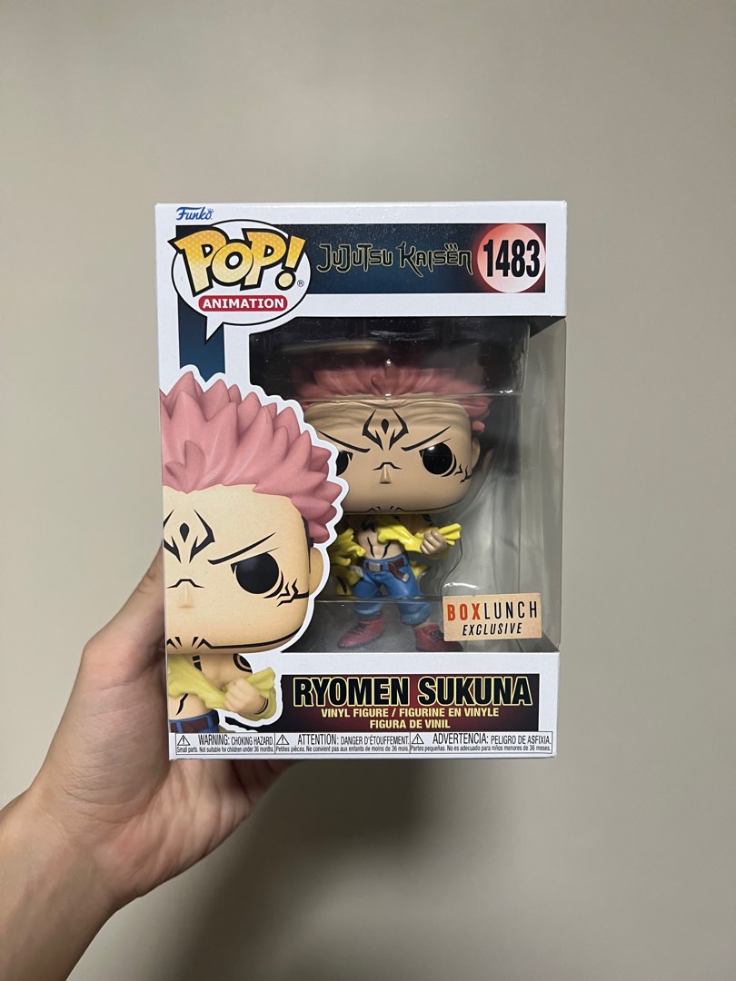 Funko POP! Jujutsu Kaisen: Ryomen Sukuna 1483 (Boxlunch Exclusive ...