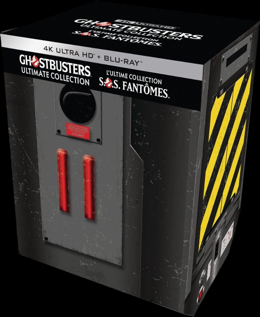 Ghostbusters: Ultimate Collection [4K Ultra HD + Bluray], Hobbies & Toys, Music & Media, CDs ...