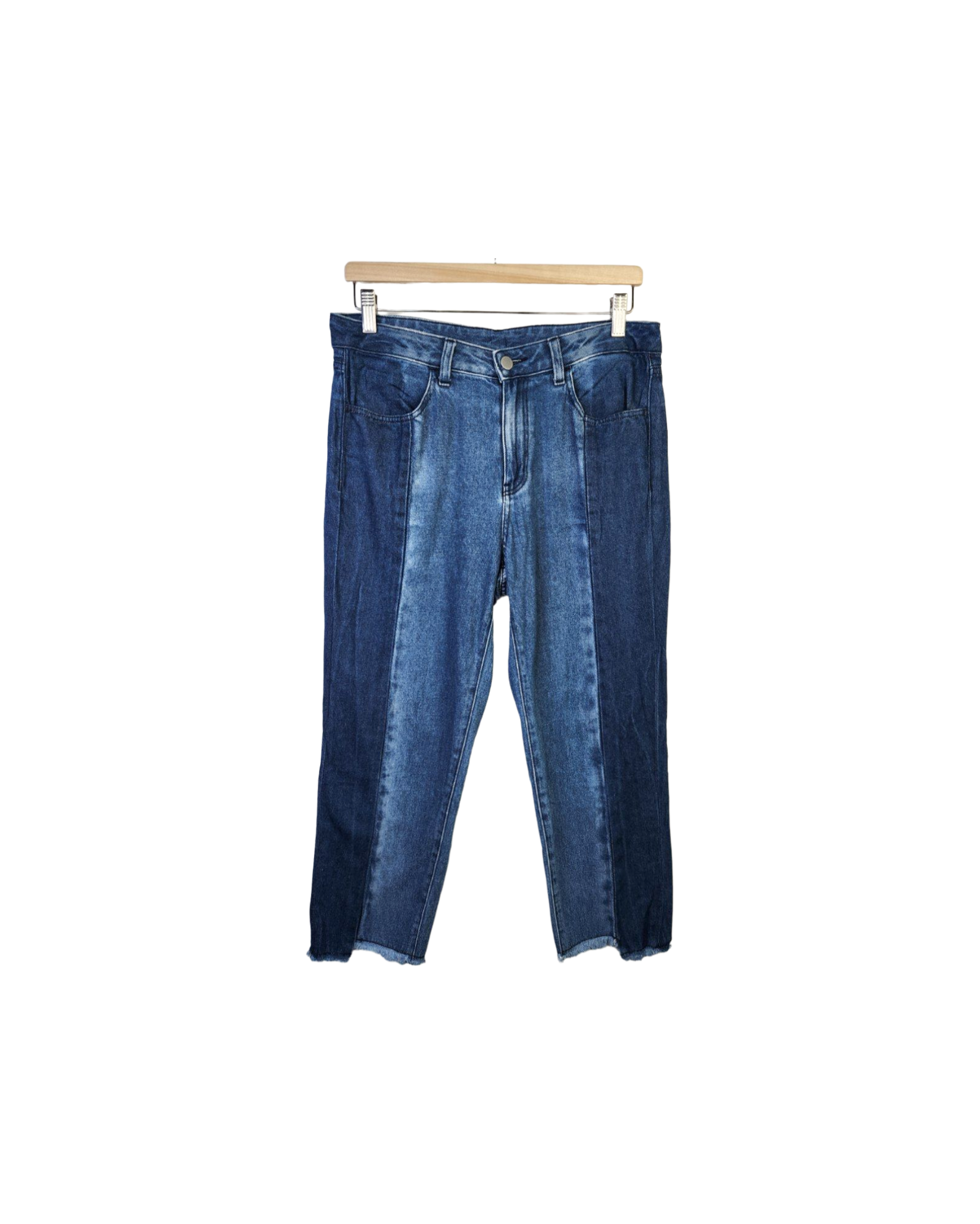 Gu - Blue - Solid - Jeans, Men's Fashion, Bottoms, Jeans on Carousell