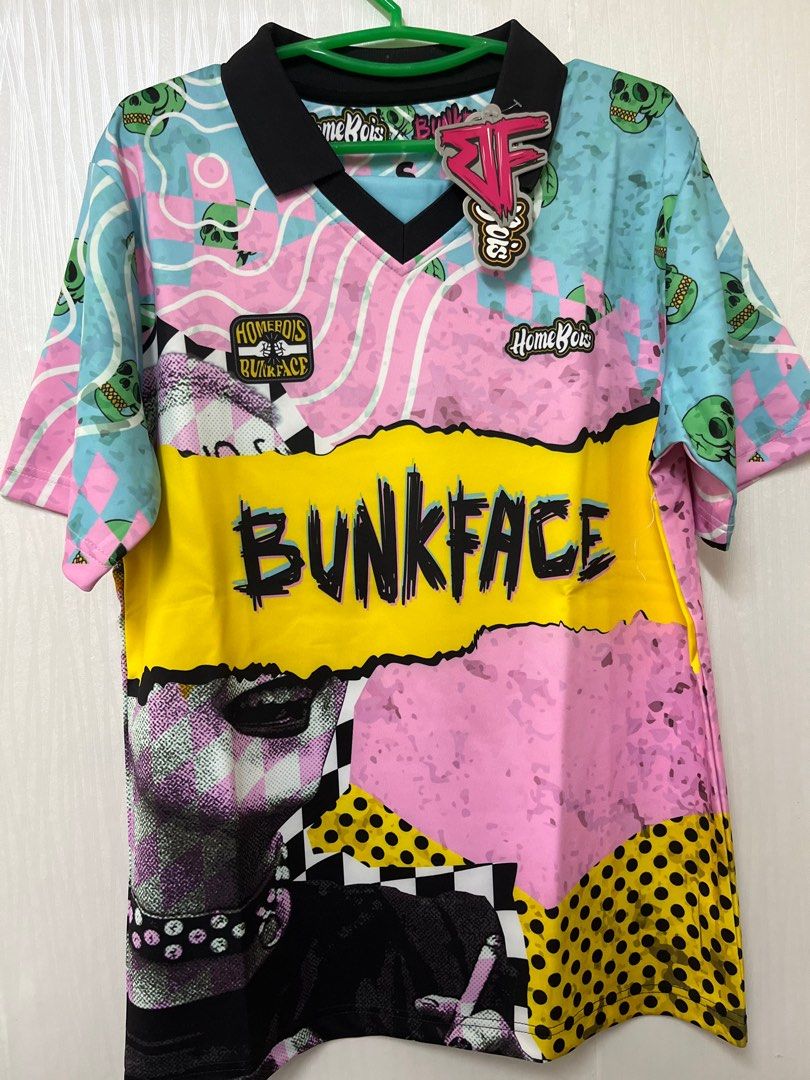 Homebois X Bunkface, Men's Fashion, Activewear on Carousell