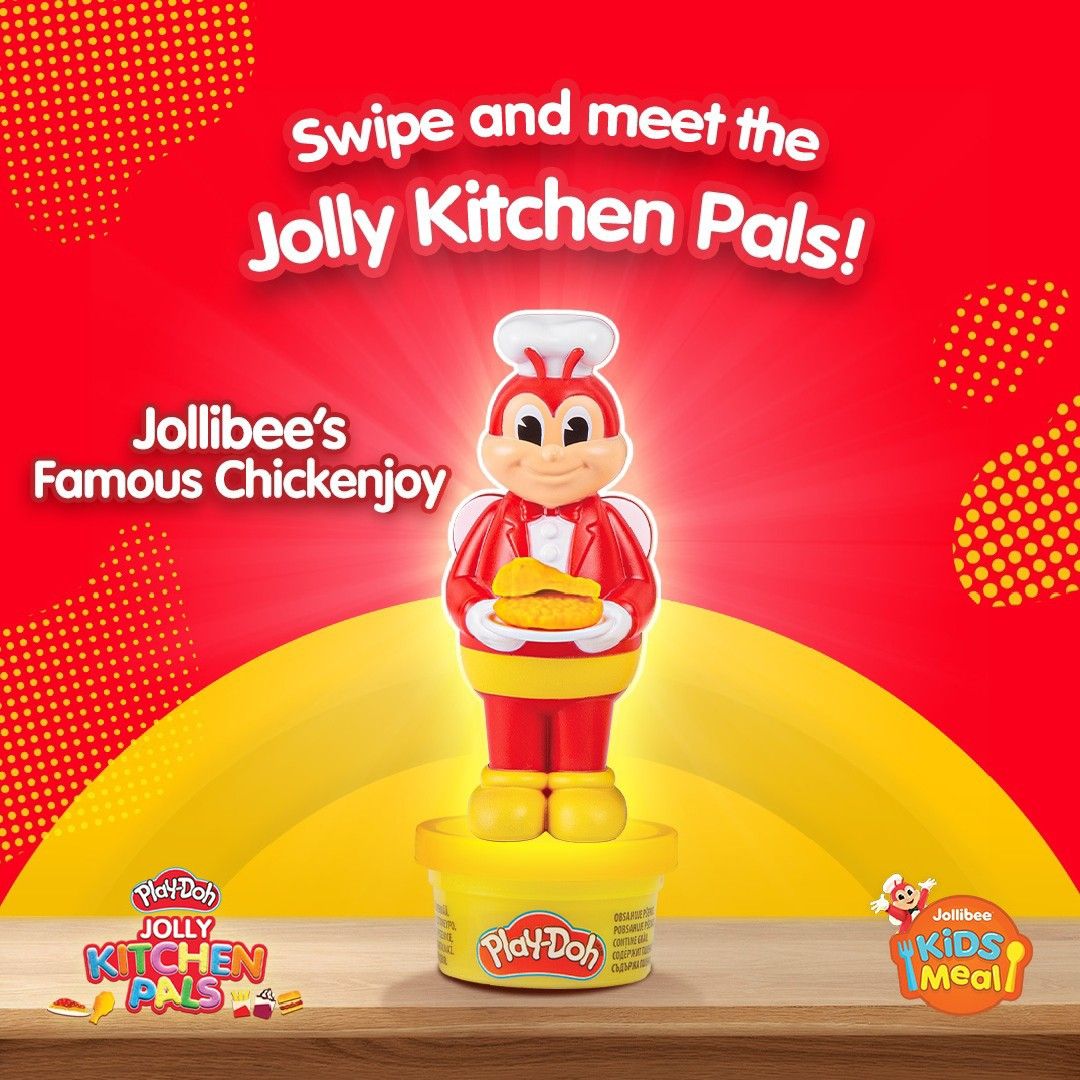 Jollibee Kids Meal Play-Doh Jolly Kitchen Pals YUM'S YUMMY BURGER ...