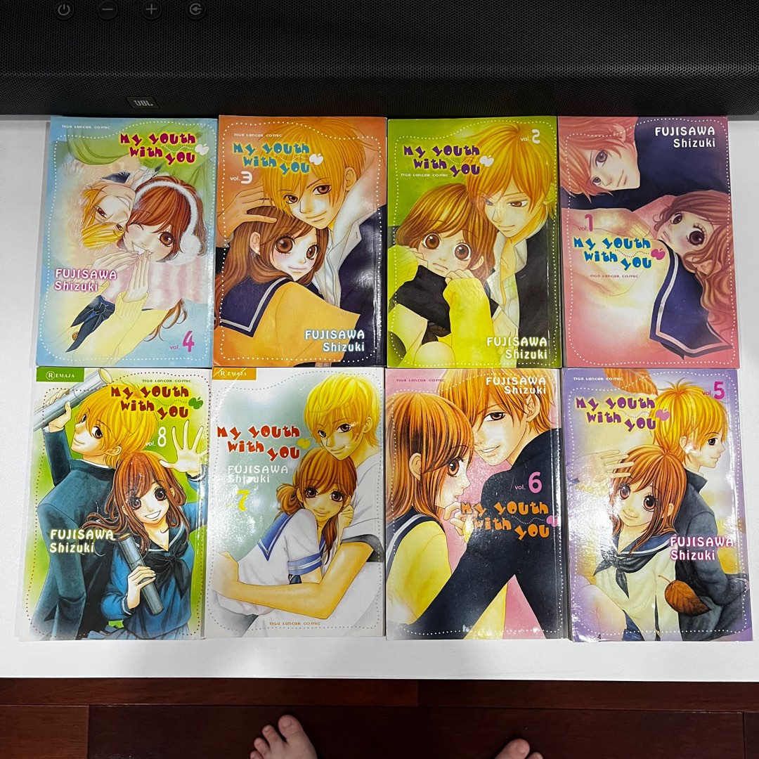 Komik Serial Cantik komik remaja my youth with you vol 1-8, Buku & Alat Tulis, Komik dan Manga ...