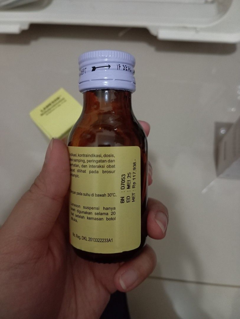 LAMESON Sirup (Metilprednisolon) Obat Radang untuk Anak dan Dewasa ...