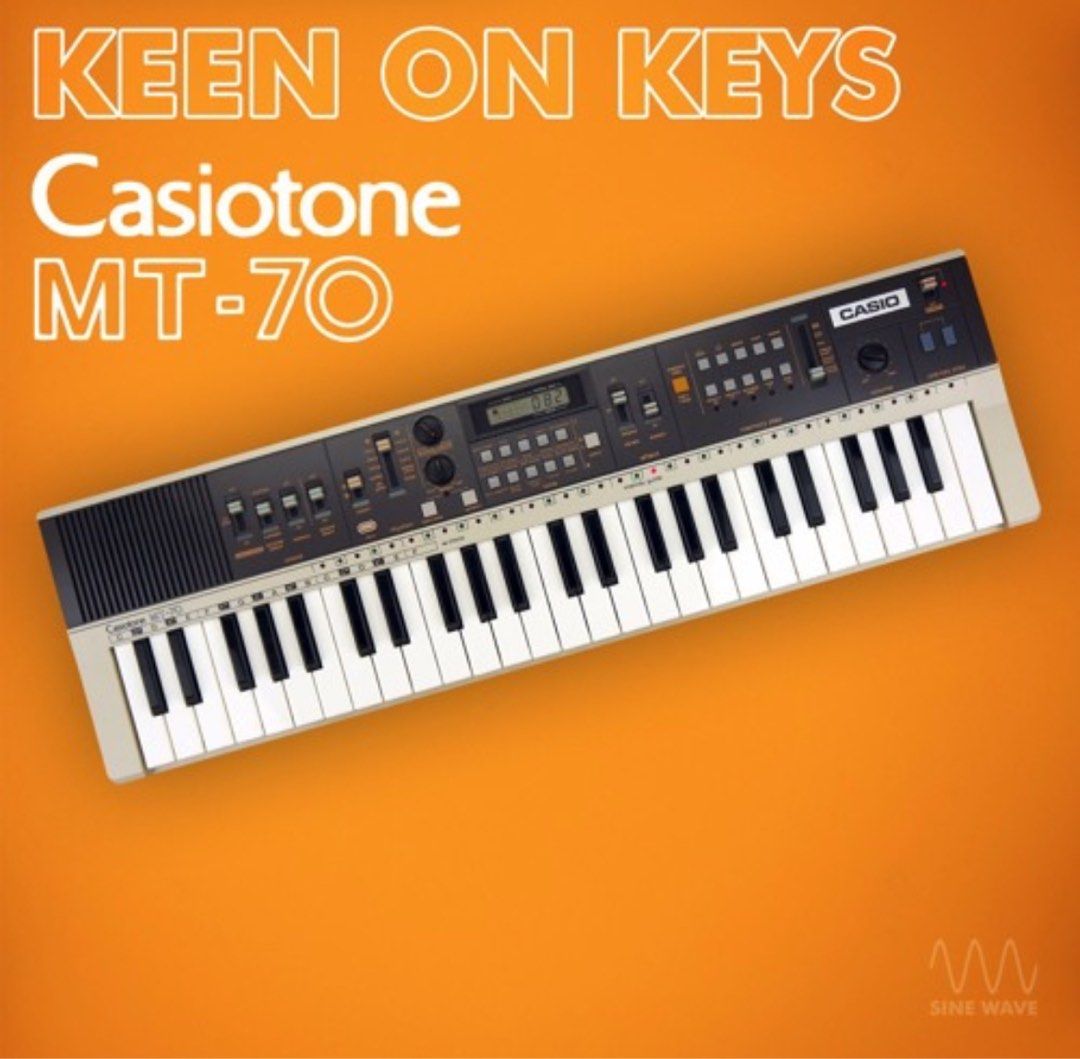 LIMITED: Casio MT 70 vintage keyboard, Hobbies & Toys, Collectibles ...
