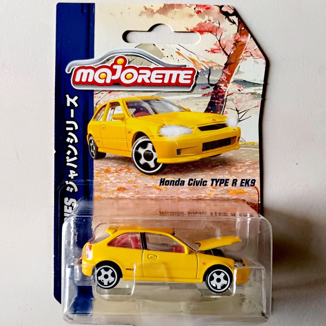 MAJORETTE JAPAN SERIES Nissan Skyline + Honda Civic EK9 + Mitsubishi ...