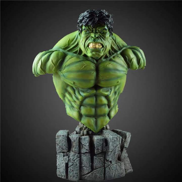 Marvel The Hulk bust statue 38cm, Hobbies & Toys, Toys & Games on Carousell
