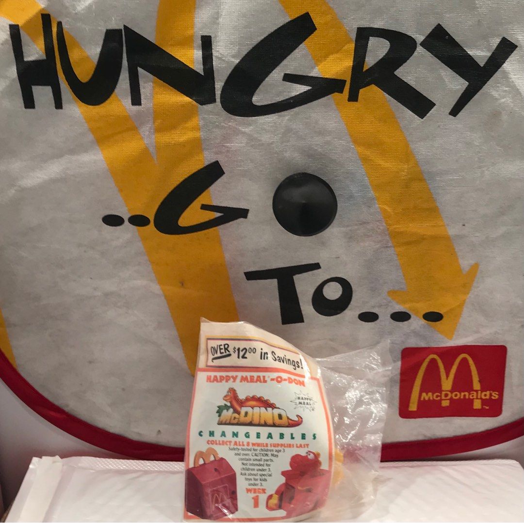 McDonald’s McDino Changeables, Hobbies & Toys, Toys & Games on Carousell