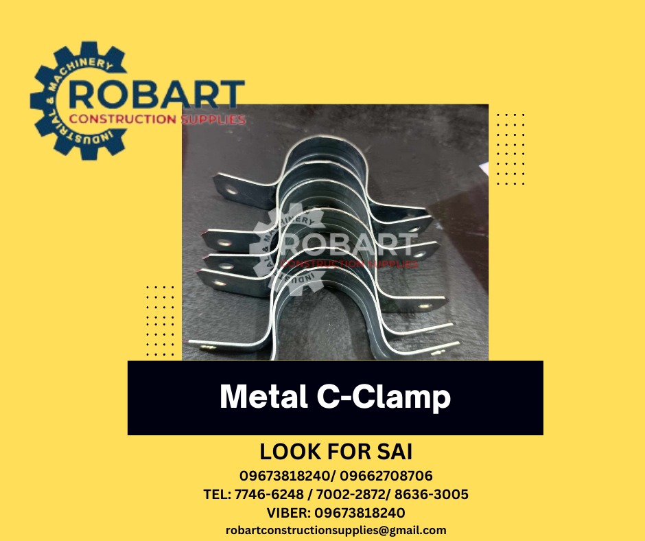 Metal C-Clamp, Commercial & Industrial, Construction Tools & Equipment ...