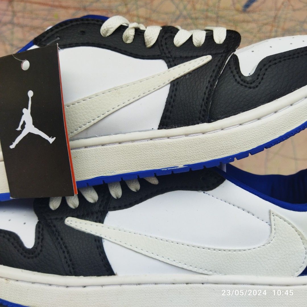 Nike air Jordan X Travis Scott (new jual cepet), Fesyen Pria, Sepatu ...
