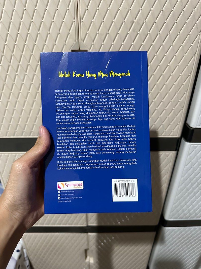 novel motivasi buku untuk kamu yang mau menyerah, Buku & Alat Tulis ... novel motivasi buku untuk kamu yang mau menyerah, Buku & Alat Tulis ...