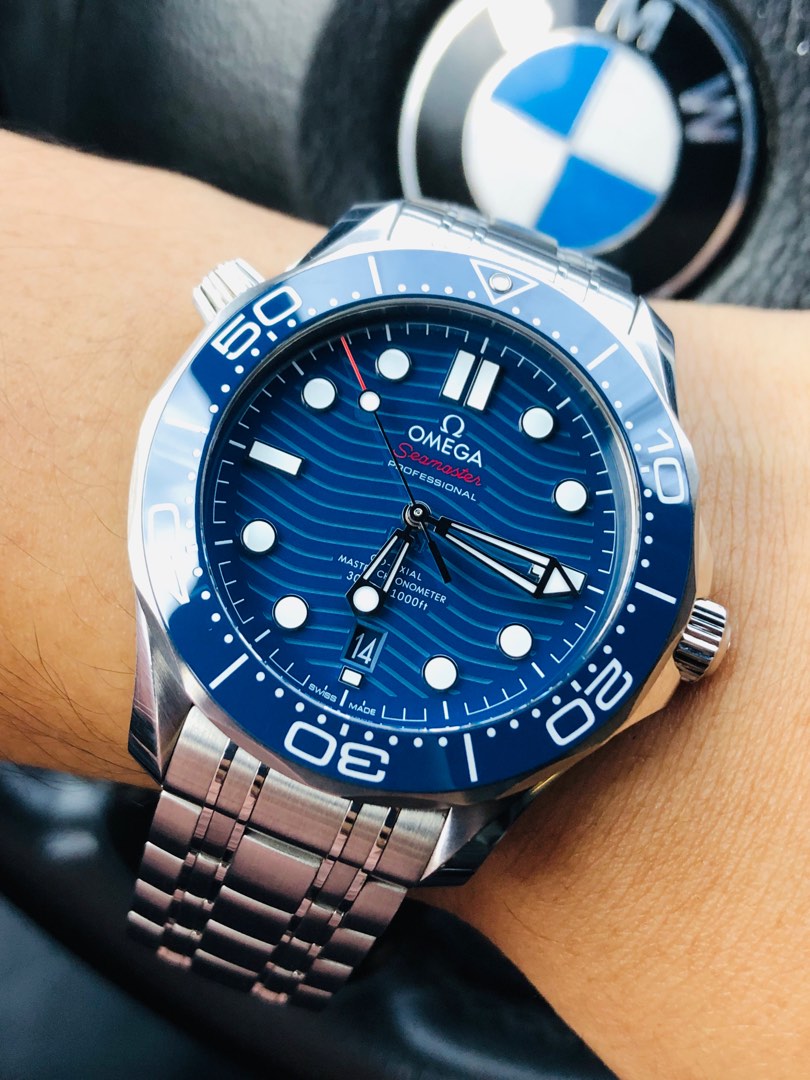 Omega Seamaster Blue Wave 42mm Ceramic Coaxial Complete Set, Luxury ...
