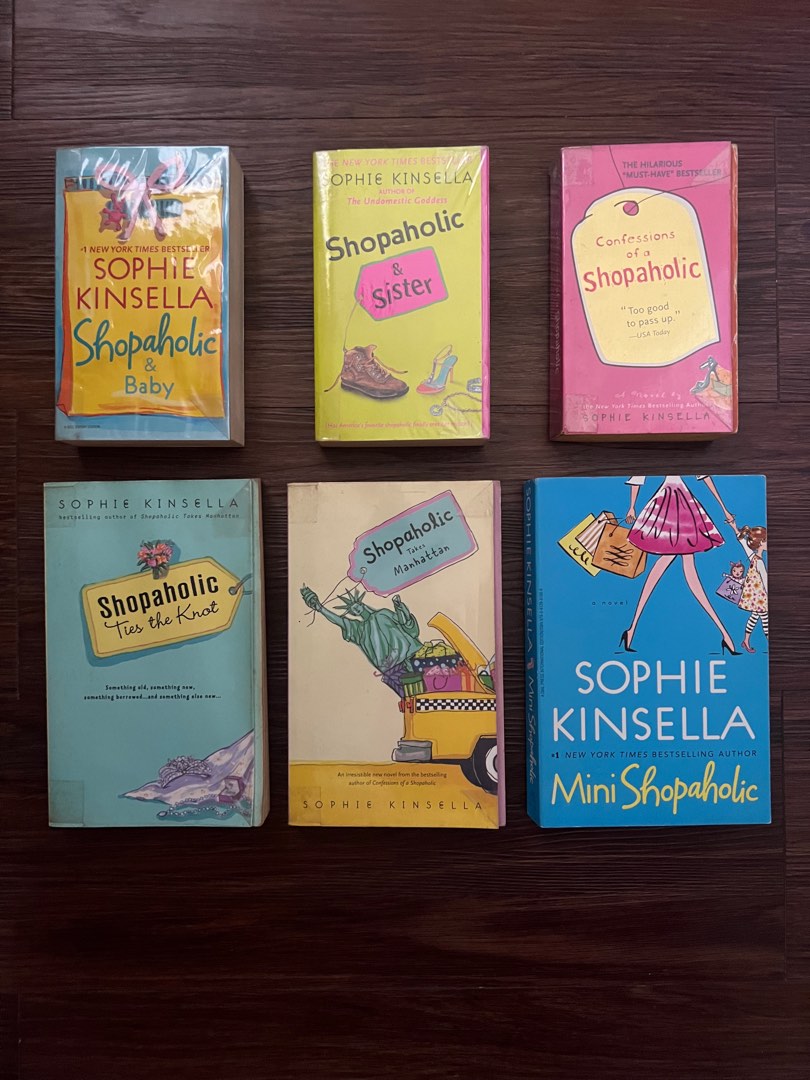 (Original Copy) Shopaholic Series by Sophie Kinsella (Set of 6 books ...
