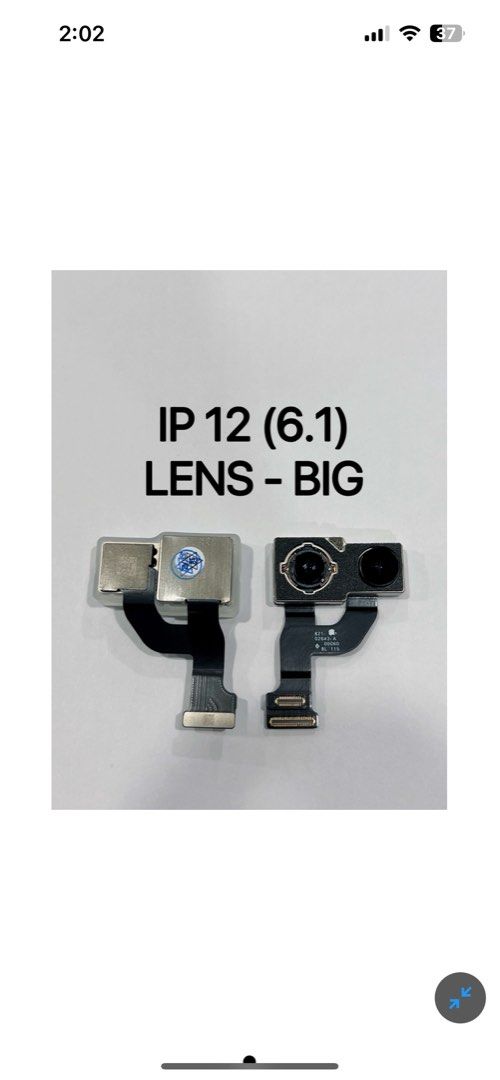 Original iPhone 12 rear camera, Mobile Phones & Gadgets, Mobile & Gadget Accessories, Other ...