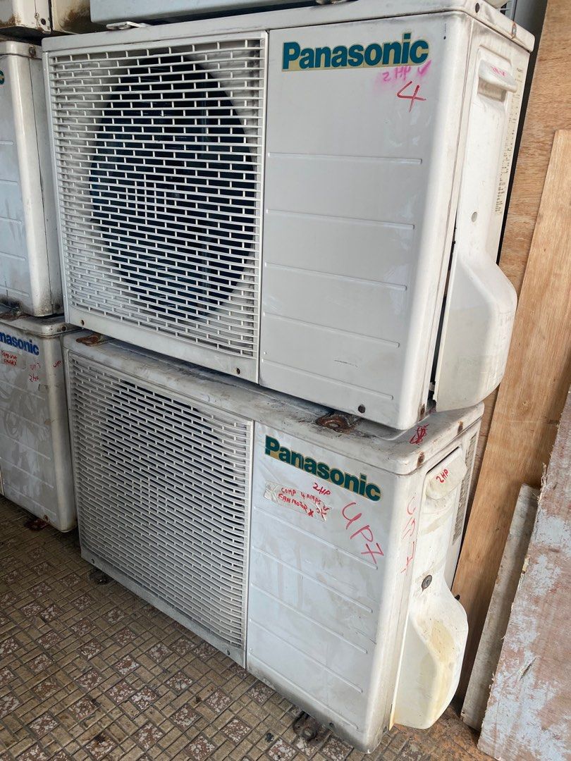 Panasonic Aircond / Air Conditioner 2HP, Furniture & Home Living ...