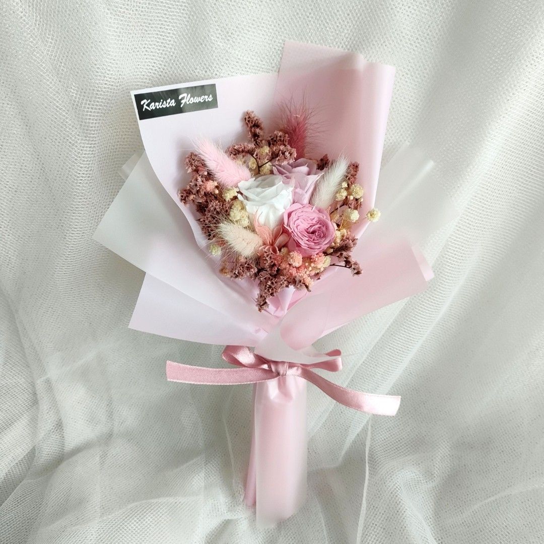 Petite Pastel Series // Eternal preserved Pink / Peach / Yellow / Green ...