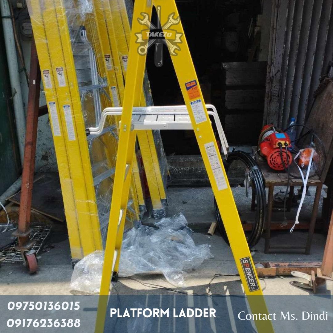 Platform ladder, Commercial & Industrial, Industrial Equipment on Carousell