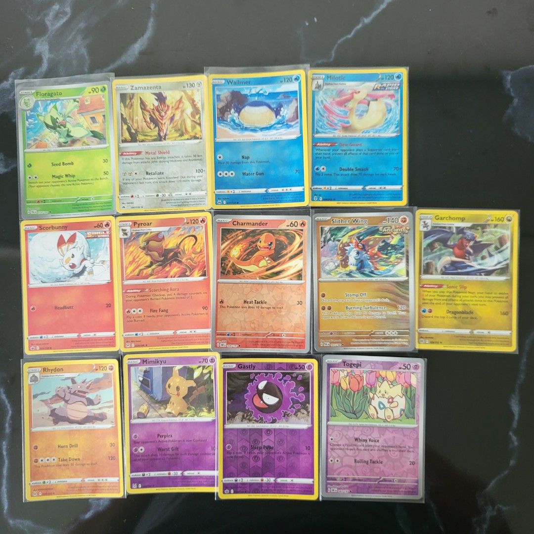 Pokemon Reverse Holos From Various series English (Updated 23rd May ...
