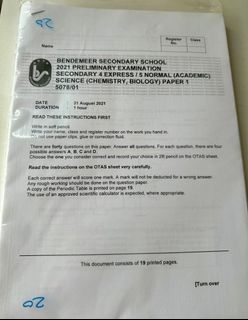 2017 Secondary 3 NA Math Exam Papers | Prelim Exam | Test Papers | NA ...