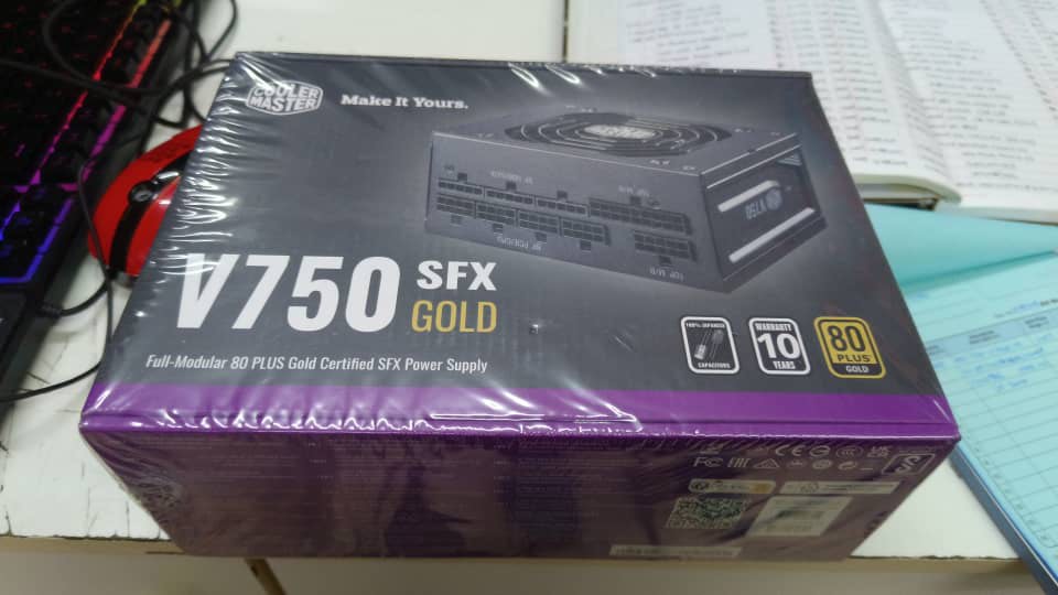 PSU Cooler Master V750 SFX GOLD Power Supply- 750W | 80 Plus Gold ...