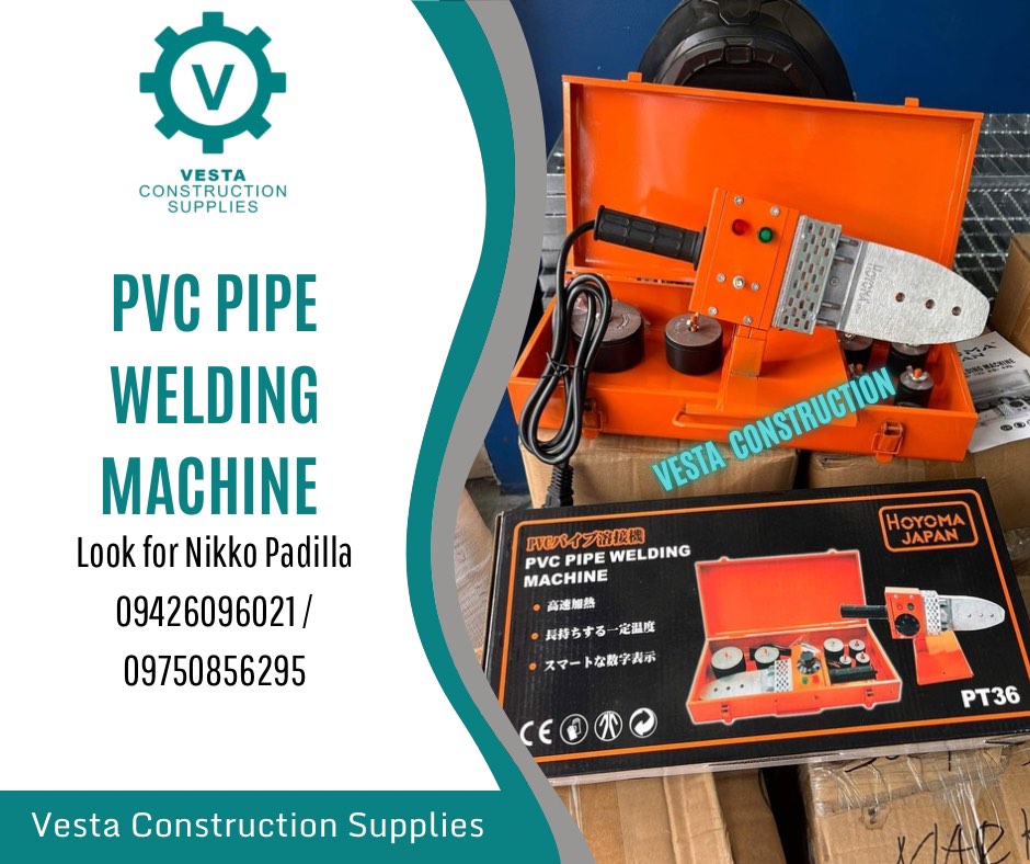 PVC pipe welding machine, Commercial & Industrial, Construction Tools ...