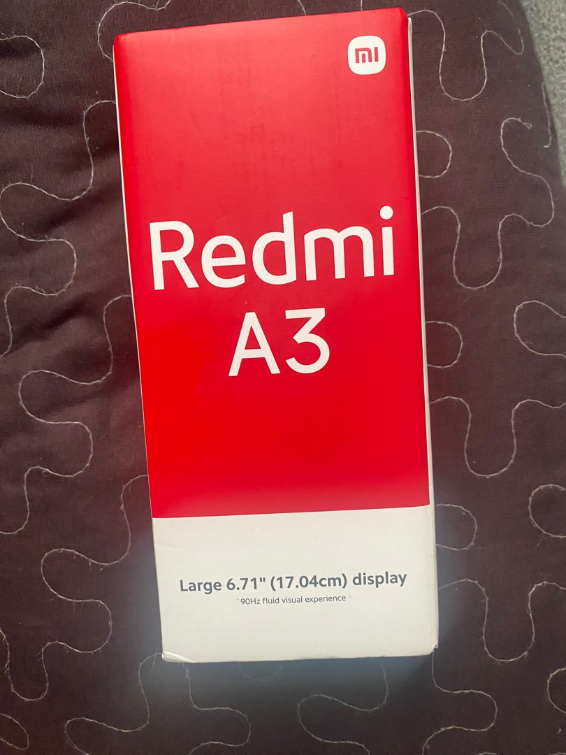 REDMI A3 NEW TAK PERNAH GUNA, Mobile Phones & Gadgets, Mobile Phones, Android Phones, Android ...