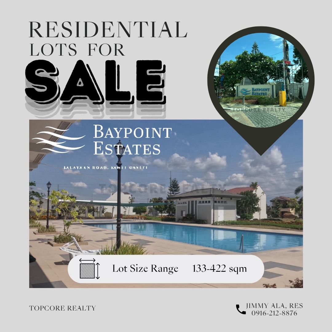 Residential Lot For Sale At Baypoint Estates Kawit Cavite | Evo City ...