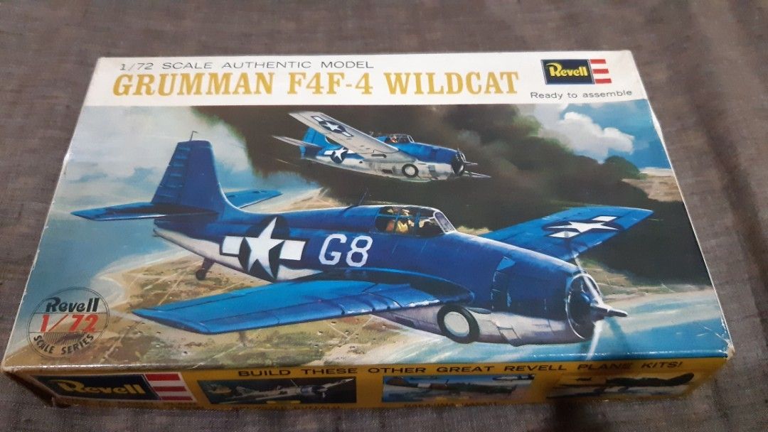 Revell 1/72 grumman f4f-4 wildcat, Hobbies & Toys, Toys & Games on ...