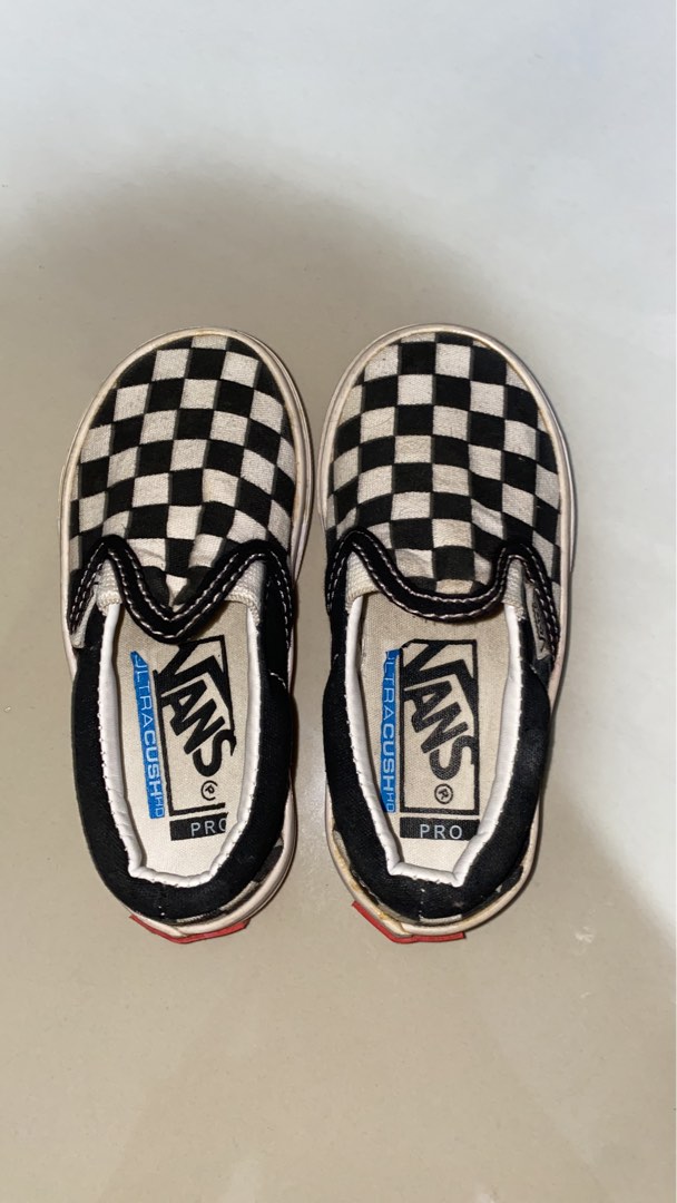 Sepatu Anak Vans Slip On Checkerboard Kids, Bayi & Anak, Lainnya di ...