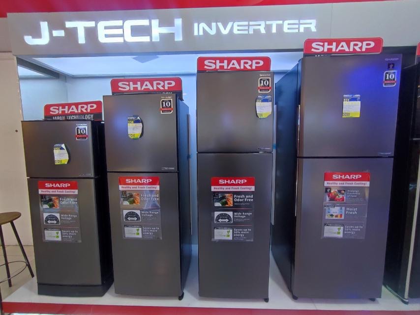 SHARP NO FROST INVERTER REFRIGERATOR, TV & Home Appliances, Kitchen ...