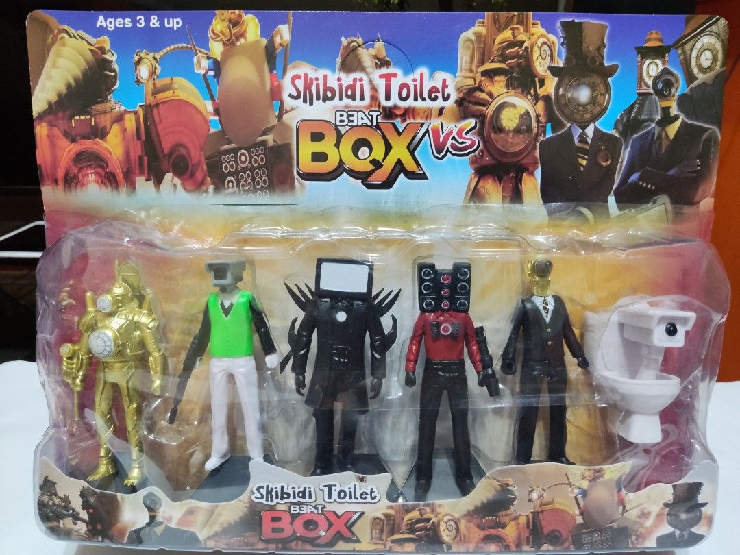 SKIBIDI toilet beat box, Hobbies & Toys, Toys & Games on Carousell