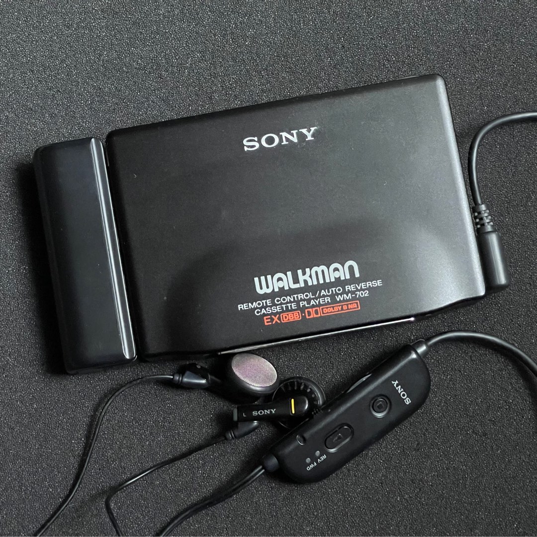 sony walkman wm-702 連遙控，mdr-e472, 音響器材, 音樂播放裝置 MP3及CD Player - Carousell