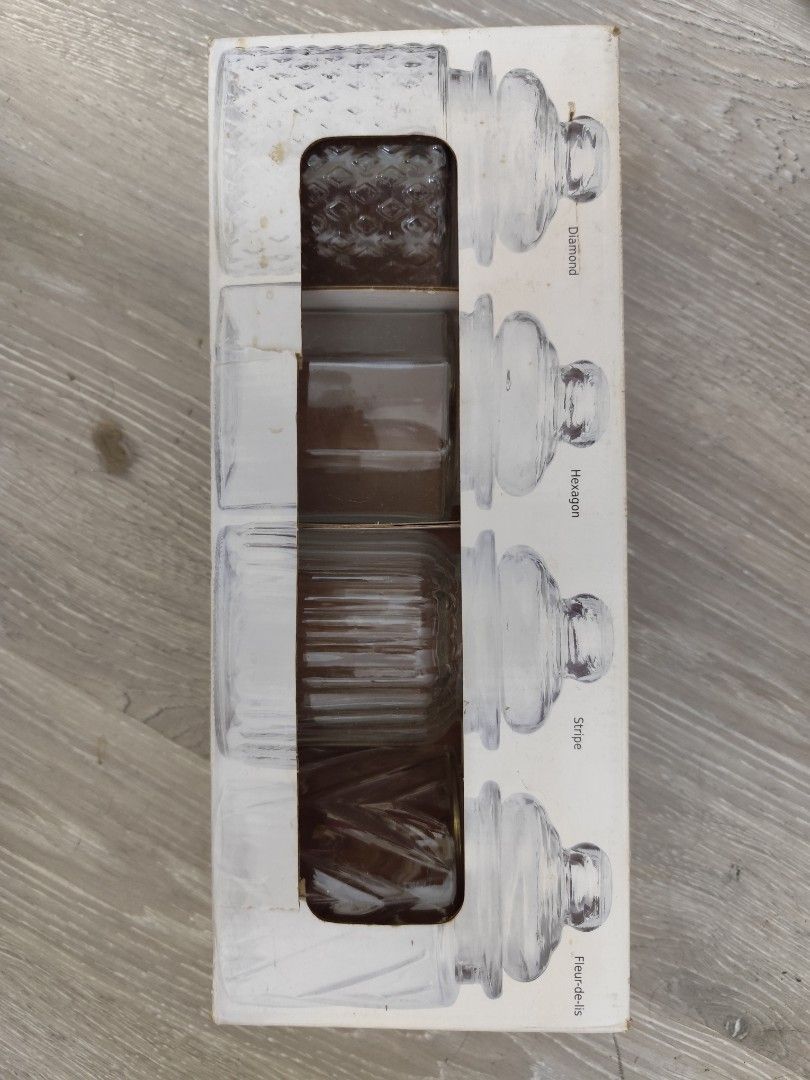 Ssf glass storage, Furniture & Home Living, Kitchenware & Tableware ...