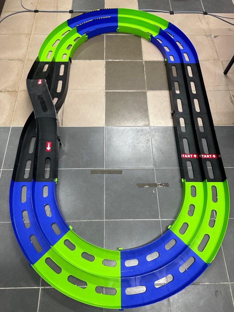Tamiya Track 2 Lane, Hobbies & Toys, Toys & Games on Carousell