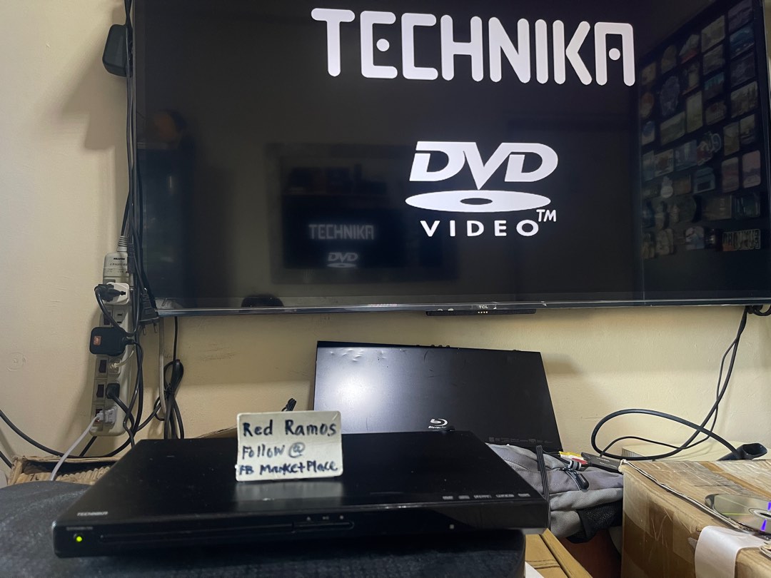 Technika DVD CD Player 220v with Remote NO ISSUE gagamitin na lang ...