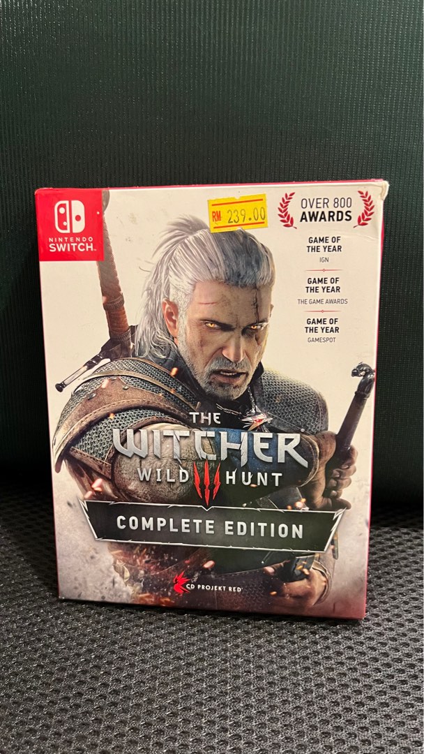 The Witcher Complete Edition Switch, Video Gaming, Video Games ...