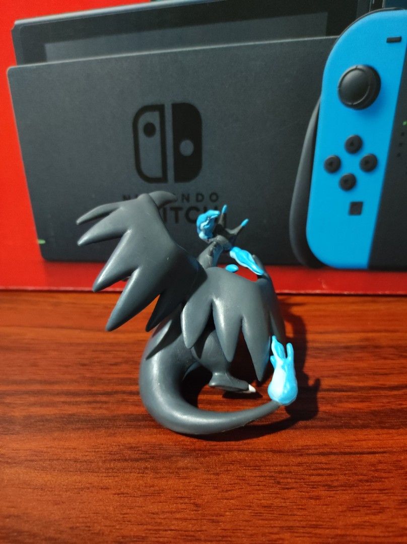 TOMY Pokemon Figure - Mega Charizard X (Dragon Claw Pose - Super Size ...