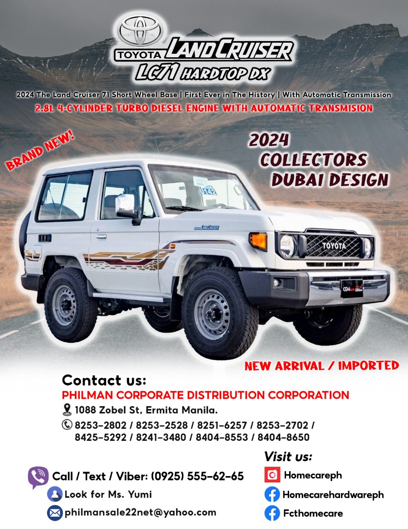 Toyota Land Cruiser LC71 Hardtop DX 2.8L Auto, Cars for Sale, New Cars ...
