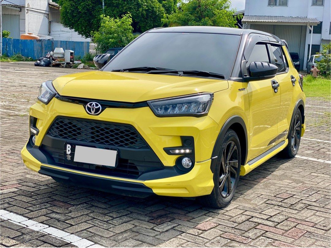 TOYOTA RAIZE GR SPORT AT 2022 YELLOW, Mobil & Motor, Mobil untuk Dijual ...