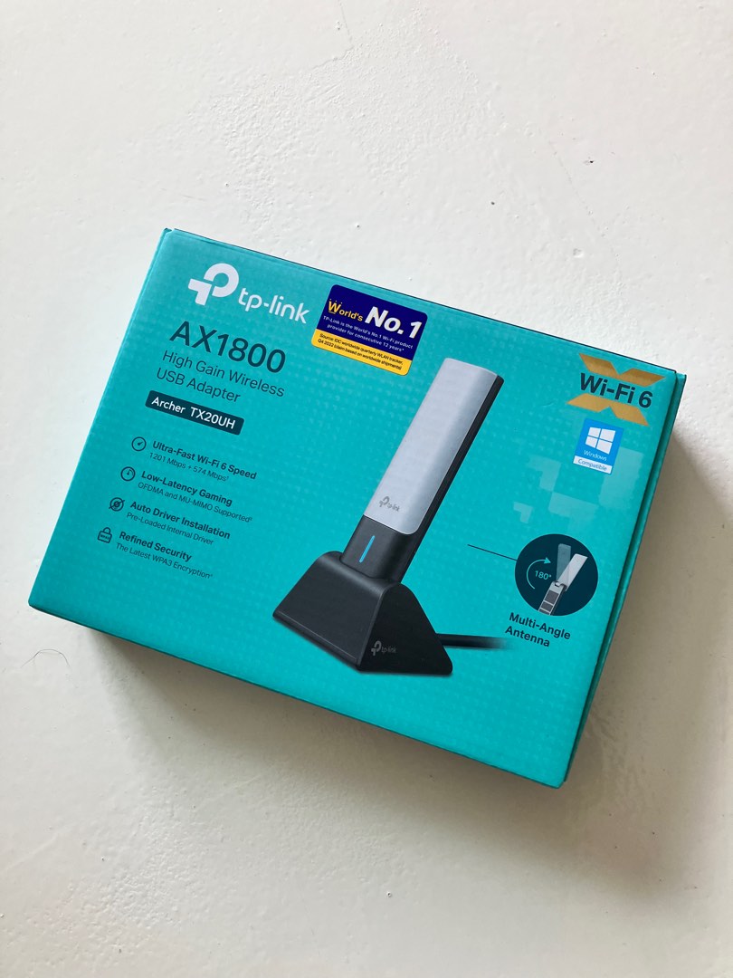 Tp link wifi 6 usb adapter AX 1800, Computers & Tech, Parts ...