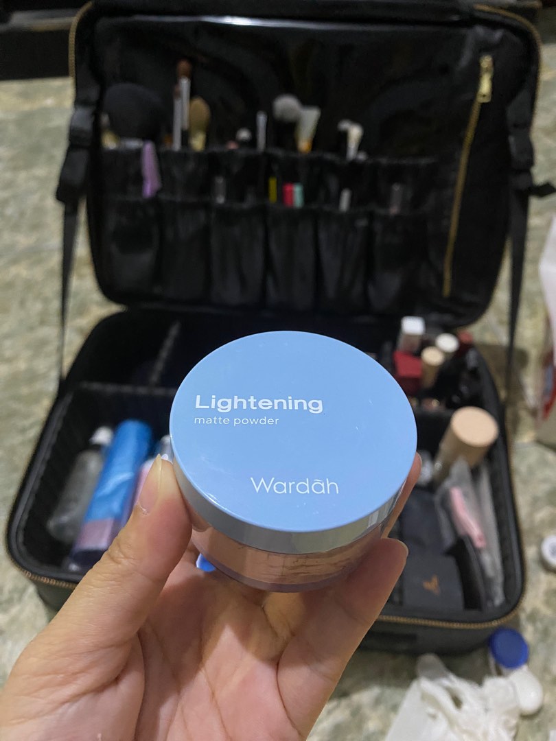 Wardah Lightening Matte Powder 02 Neutral Beige, Kesehatan & Kecantikan ...