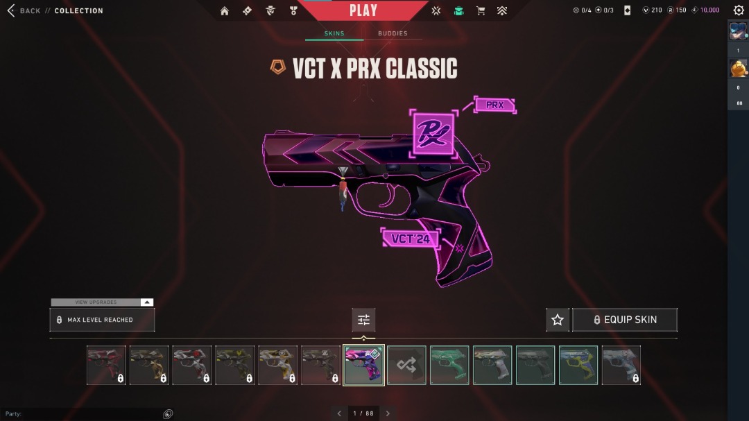 WTS PRX VCT Bundle Valorant Account, Video Gaming, Gaming Accessories, In-Game Products on Carousell