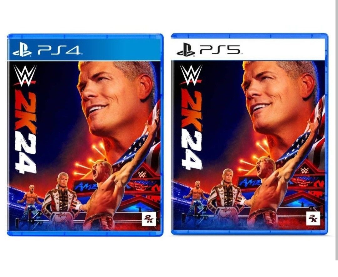 WWE24 WWE 24 W2K24 W 2K24 PS4/PS5, Video Gaming, Video Games ...